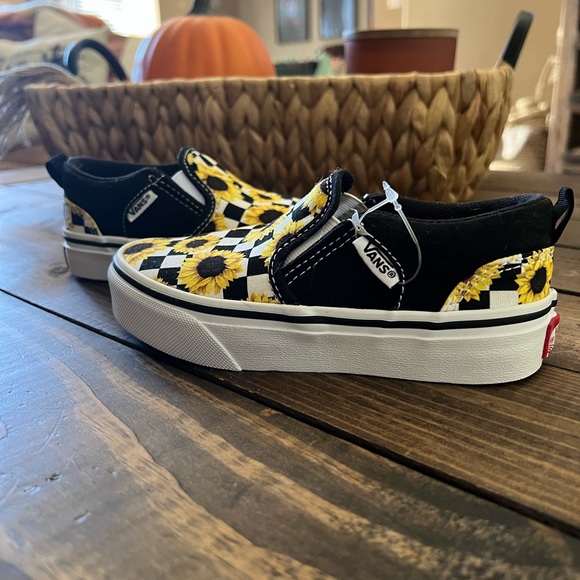 Vans | Shoes | Sunflower Vans | Poshmark